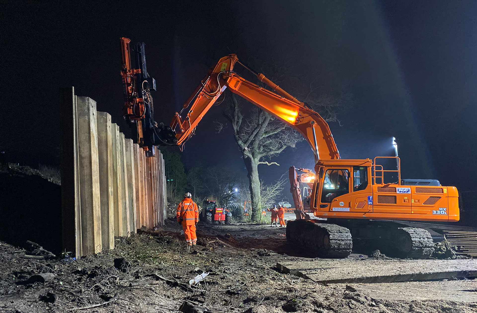 Wivelsfield Emergency Embankment Works | CK Rail